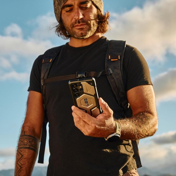 Калъф UAG - Monarch Pro - Samsung Galaxy S25 Ultra - Kevlar Element Green